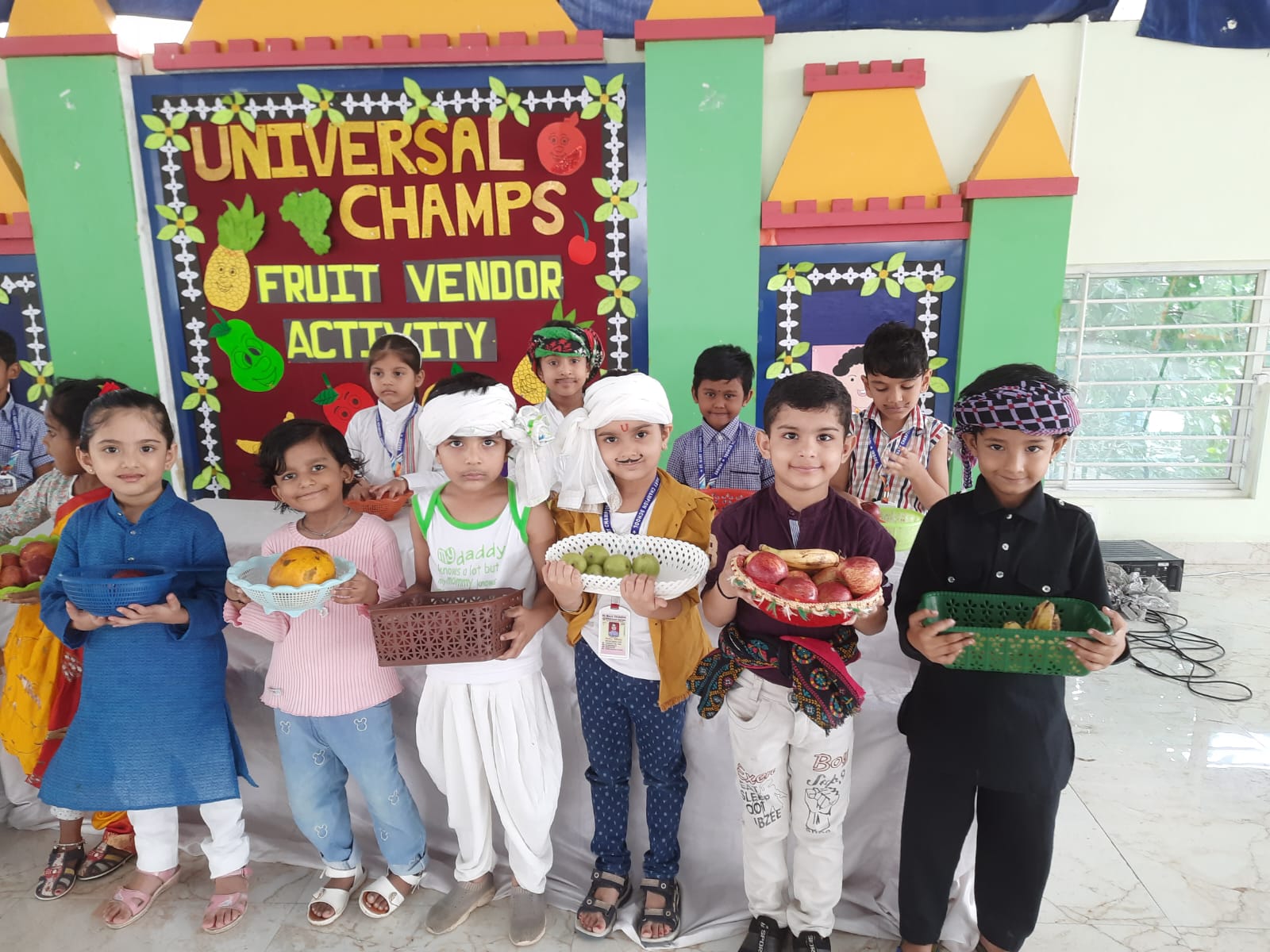 Fruit vendor activity – Universal Champs